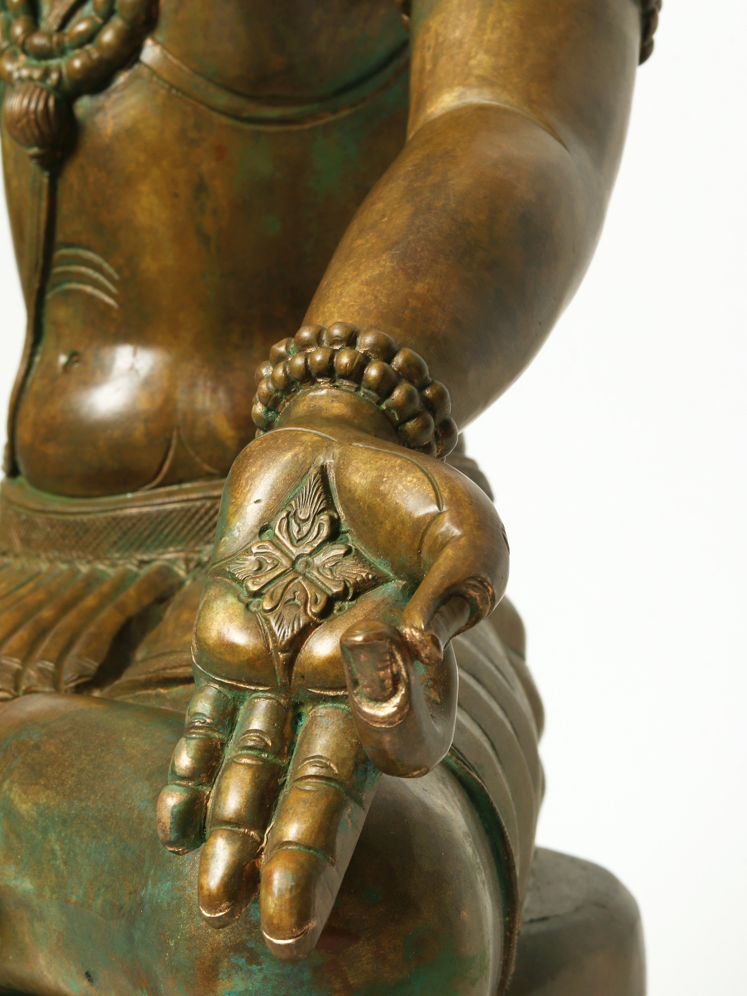 25" The Tamil Siddha Tirumular Bronze Statue | Exotic India Art