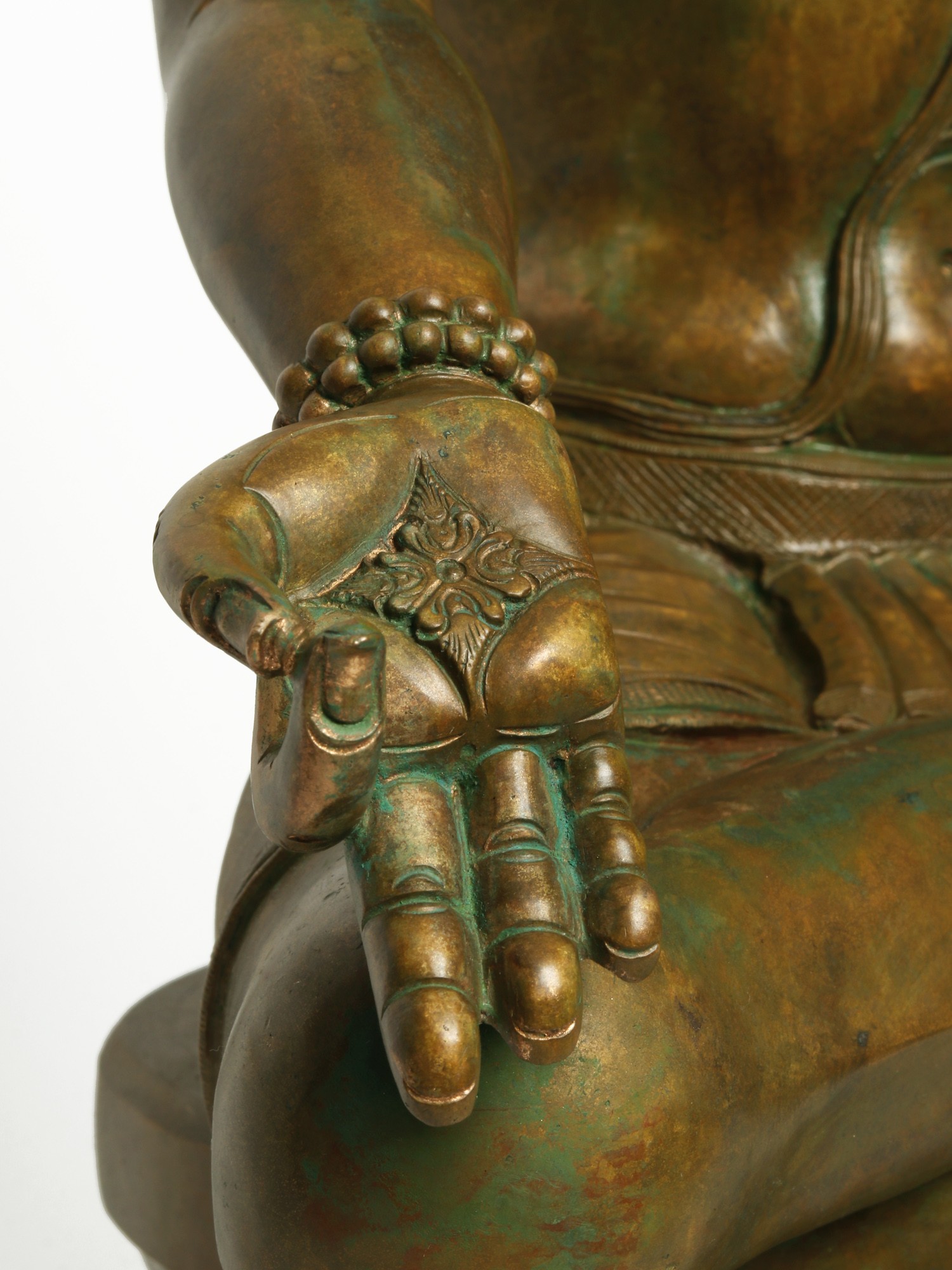 25" The Tamil Siddha Tirumular Bronze Statue | Exotic India Art