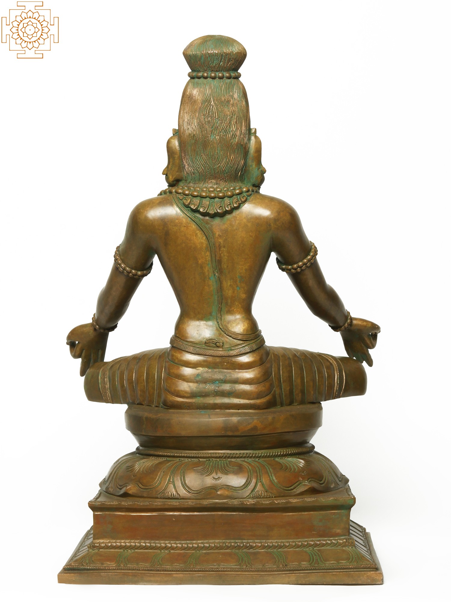 25" The Tamil Siddha Tirumular Bronze Statue | Exotic India Art