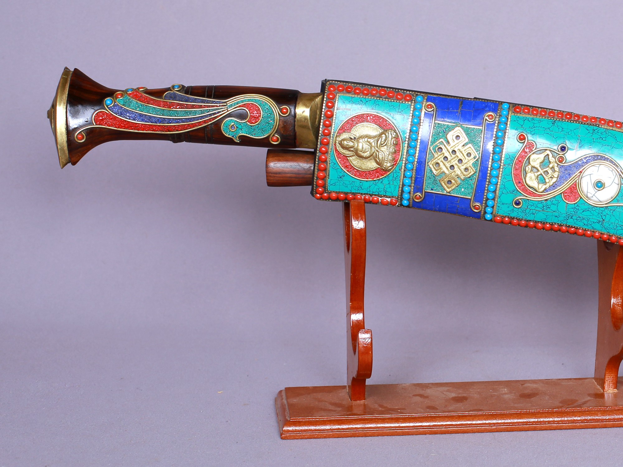 27" Sirupate Stone Khukuri From Nepal | Exotic India Art