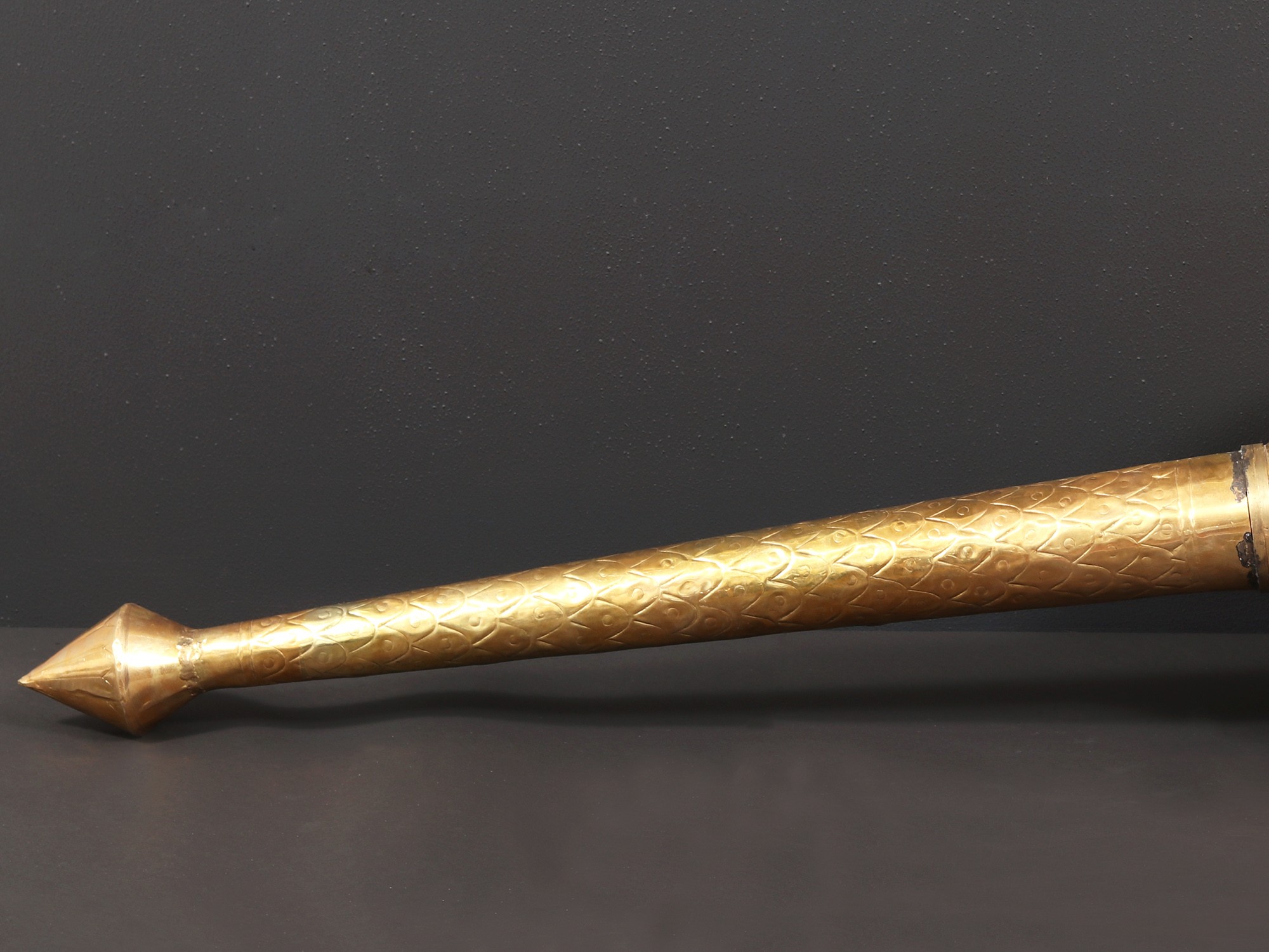 Brass Lord Hanuman Weapon - Mace (Gada) | Exotic India Art