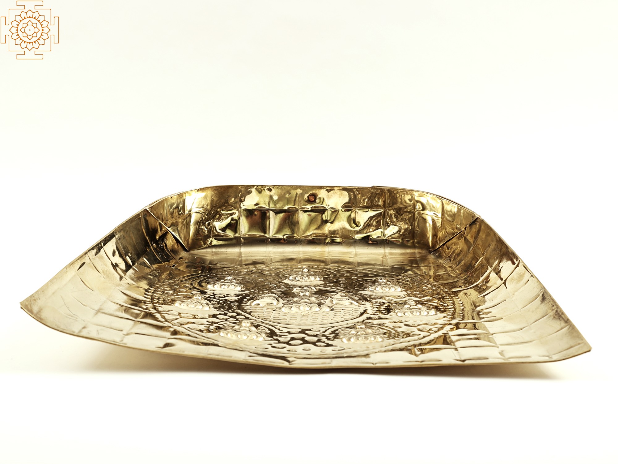 15" Ashtalakshmi Muram For Pooja | Handmade | Exotic India Art