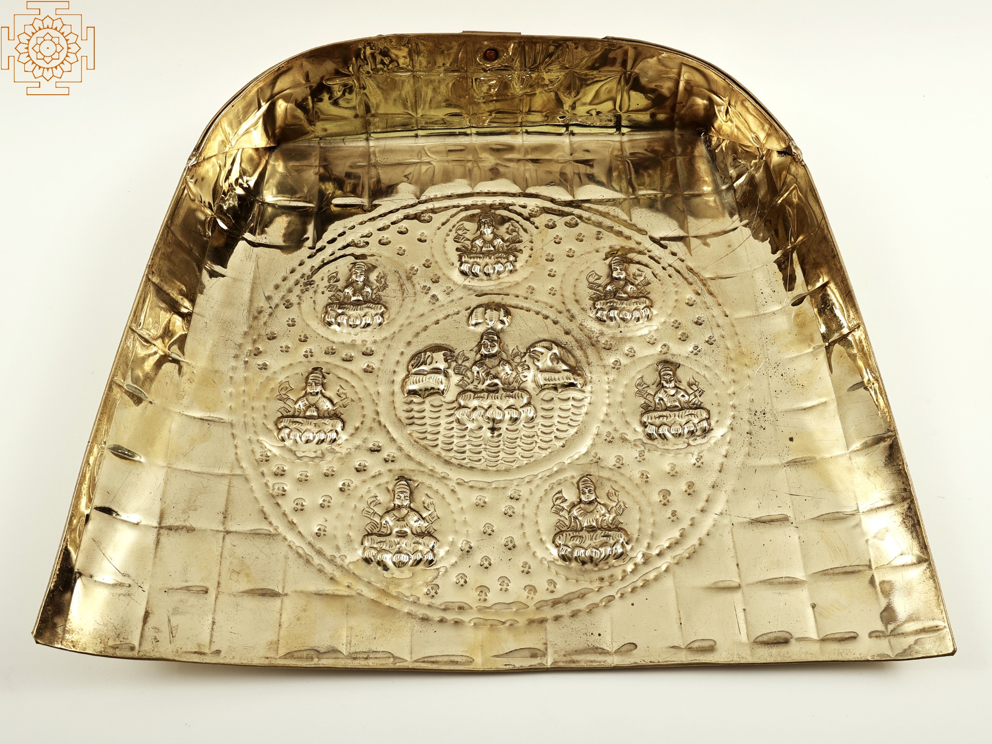 15" Ashtalakshmi Muram For Pooja | Handmade | Exotic India Art