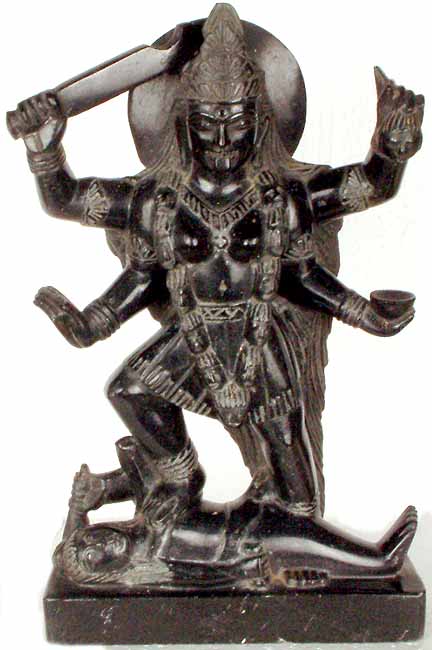Black Marble Kali | Exotic India Art