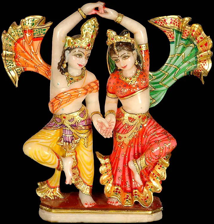radha krishna dance