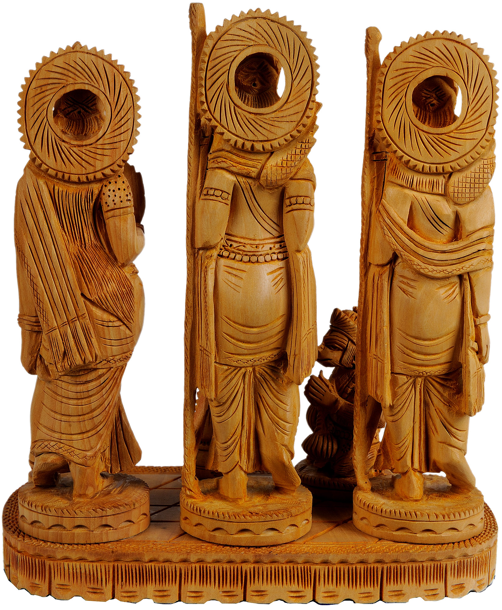 Shri Rama with Sita Ji, Lakshman Ji and Hanuman Ji | Exotic India Art