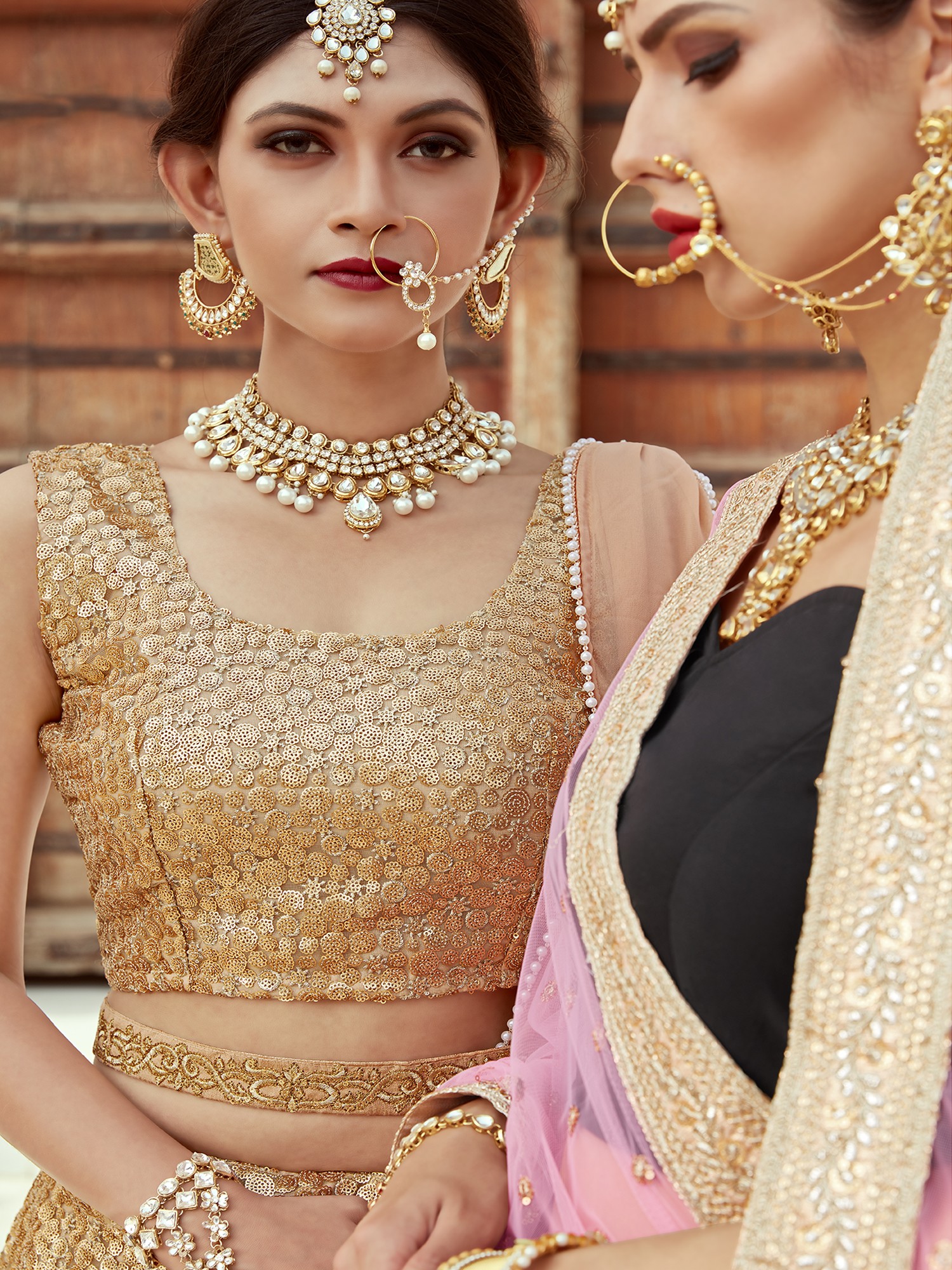 Black Crepe Silk Lehenga And Sweetheart Neck Sleeveless Choli With ...