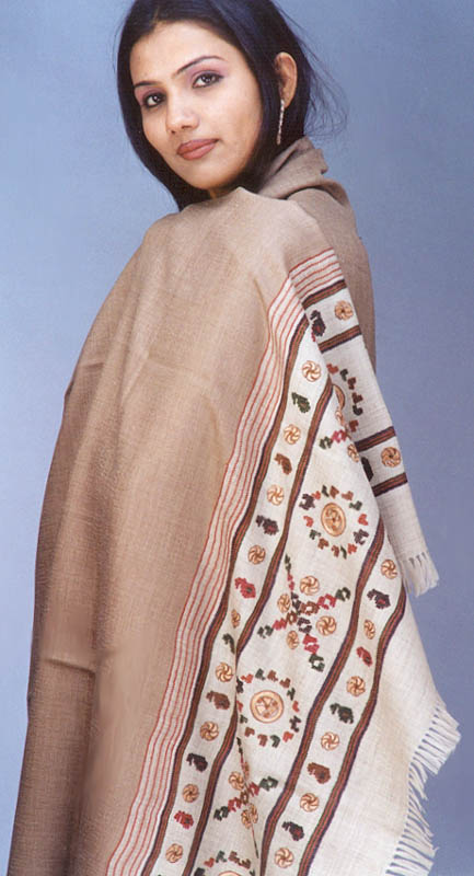 Kullu Shawl | Exotic India Art