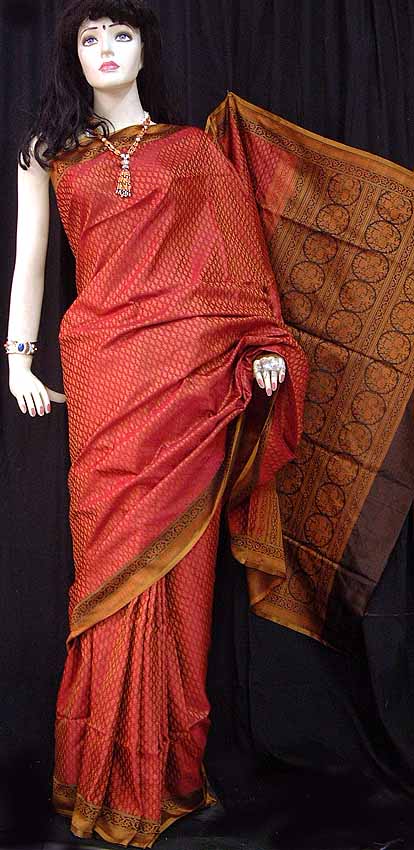 Tanchoi Sari | Exotic India Art