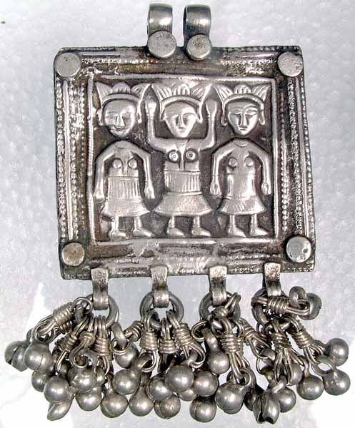 Teen Deviyan (The Triple Goddess) | Exotic India Art