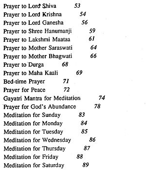 Hindu Prayers and Meditations | Exotic India Art