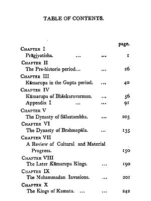 Early History of Kamarupa- From the Earliest Times to the end of the ...