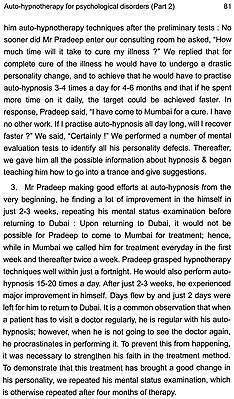 Auto Hypnotherapy for Psychological Disorders- Therapy on Mania ...