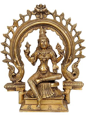 Goddess Bhuvaneshvari (Shakti of the Manifested World) Pendant