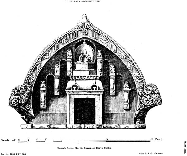 Pallava Architecture (Set of 3 Volumes) | Exotic India Art