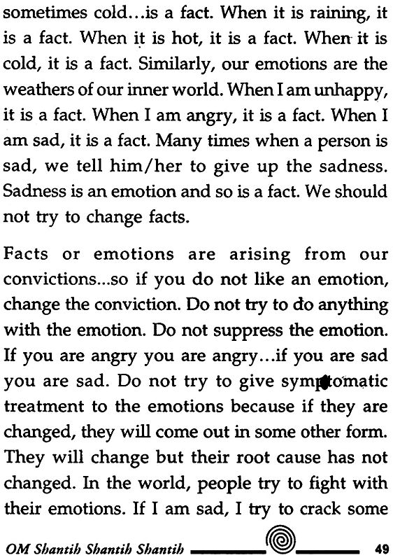 Om Shantih Shantih Shantih (Meditation on Peace) | Exotic India Art