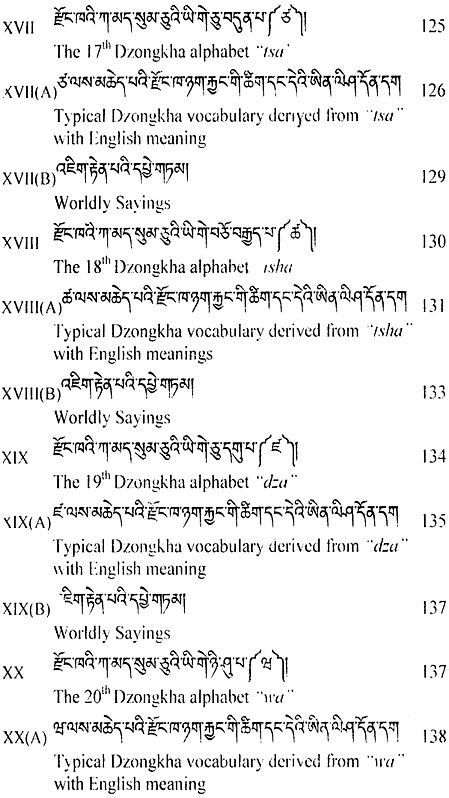 The Light of Dzongkha and English Combination | Exotic India Art