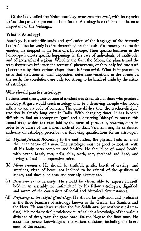 Elements of Vedic Astrology (Volumes 1 & 2 combined) | Exotic India Art