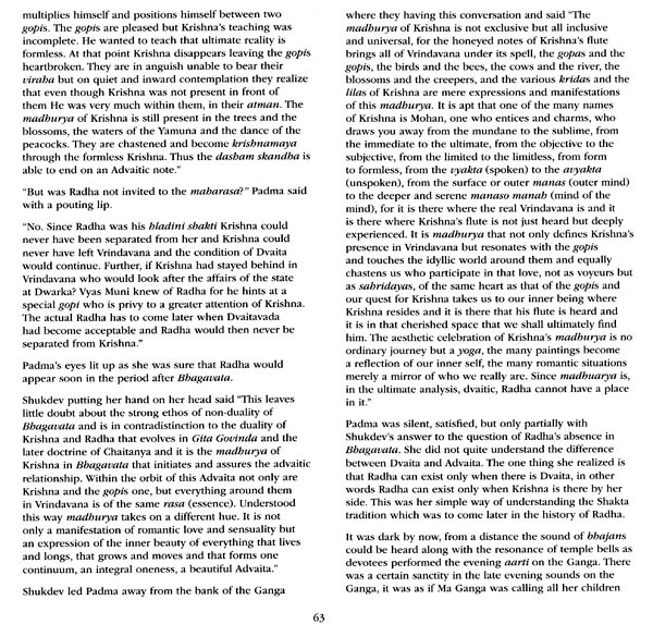 Radhayan: The Story of Radha through Myth, History and Fiction | Exotic India Art