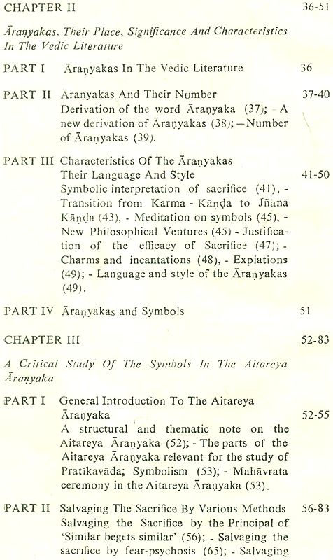 Symbolism in the Aranyakas and Their Impact on the Upanisads (An Old ...