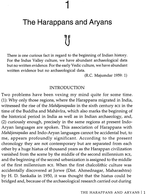 The Harappans and Aryans | Exotic India Art