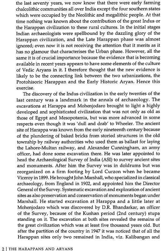 The Harappans and Aryans | Exotic India Art