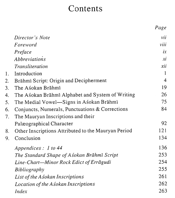 History of Palaeography of Mauryan Brahmi Script (An Old and Rare Book ...