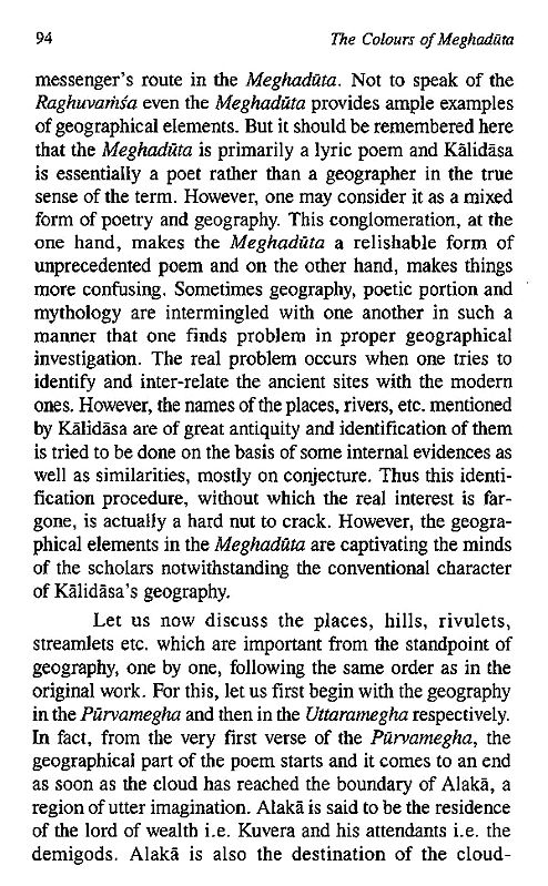 The Colours of Meghaduta | Exotic India Art