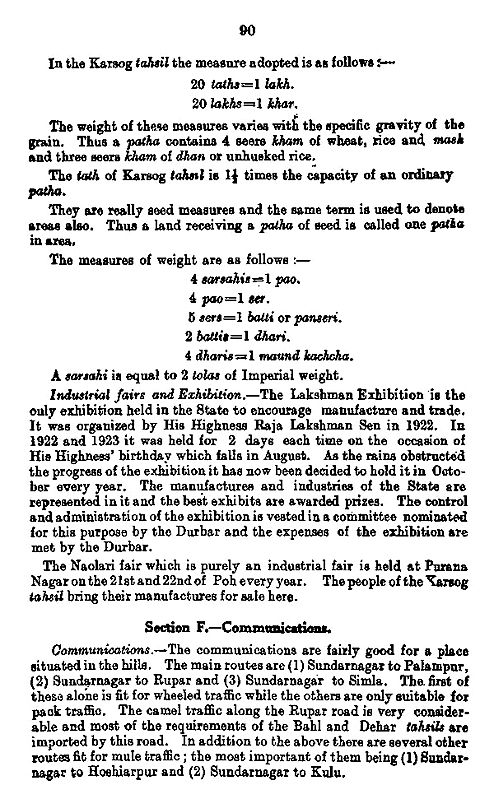 Gazetteer of the Suket State 1927 | Exotic India Art