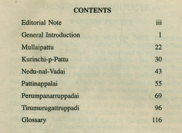 Six Long Poems from Sangam Tamil (An Old and Rare Book) | Exotic India Art