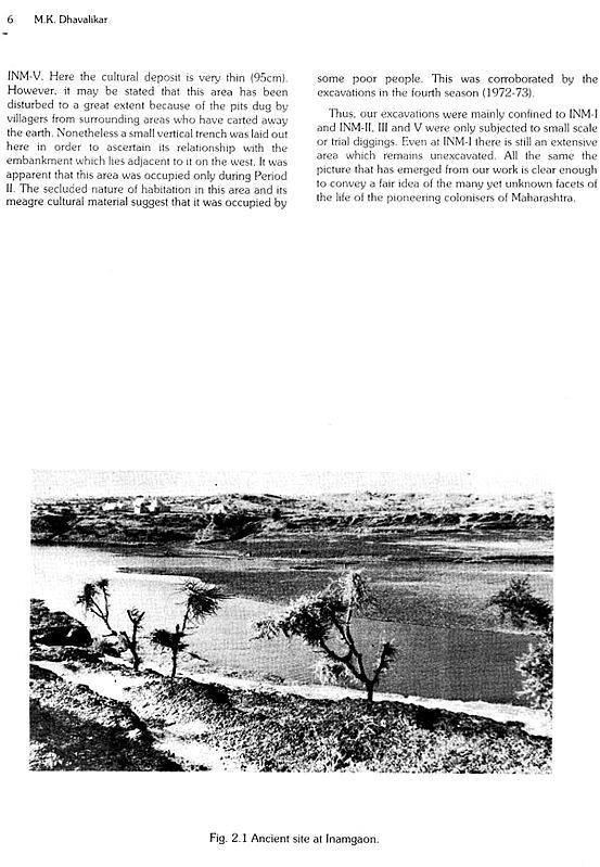 Excavations At Inamgaon: Volume- 1 (Part- 1) | Exotic India Art