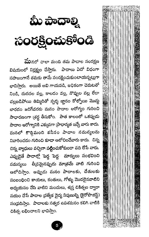 Andamaina Padalu Aarogya Sutralu (Telugu) | Exotic India Art