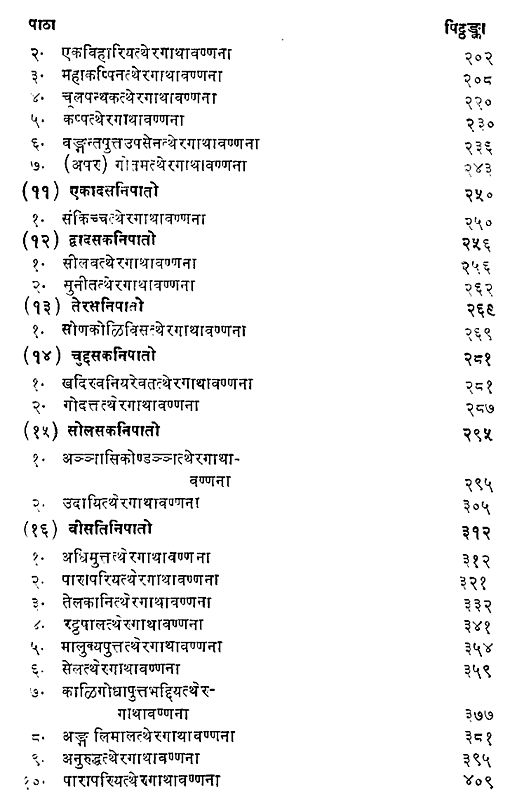 थेरगाथा अट्ठकथा - Theragatha Atthakatha in Pali (An Old and Rare Book ...