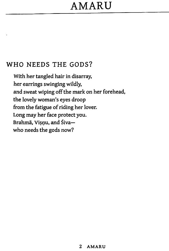 Erotic Poems From the Sanskrit (An Anthology) | Exotic India Art