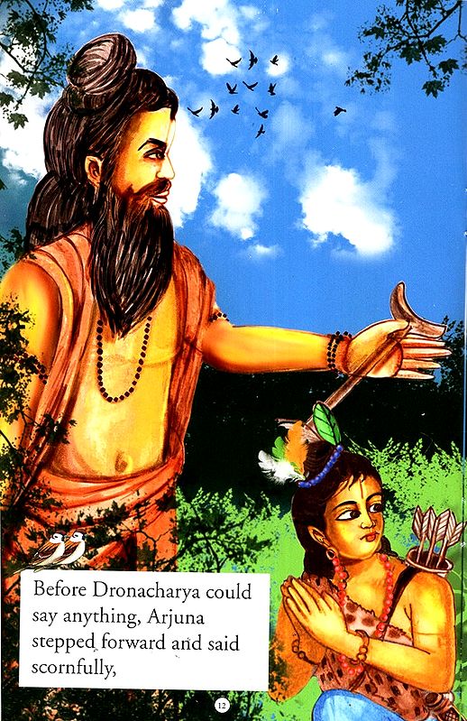 The Story of Ekalavya | Exotic India Art