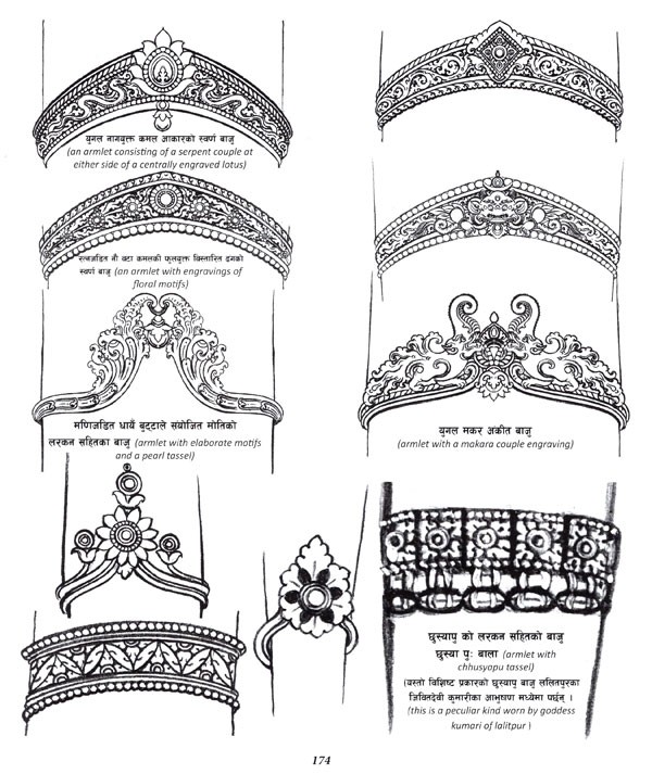 Newar Traditional Motifs and Designs | Exotic India Art