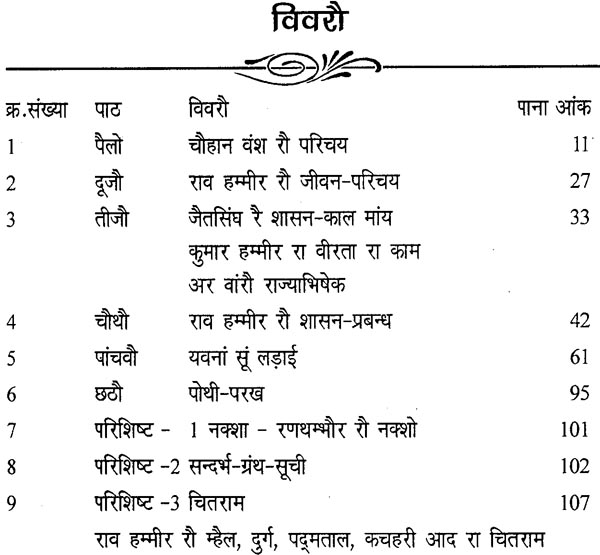 वीर हम्मीर देव चौहान: Veer Hammir Dev Chauhan | Exotic India Art