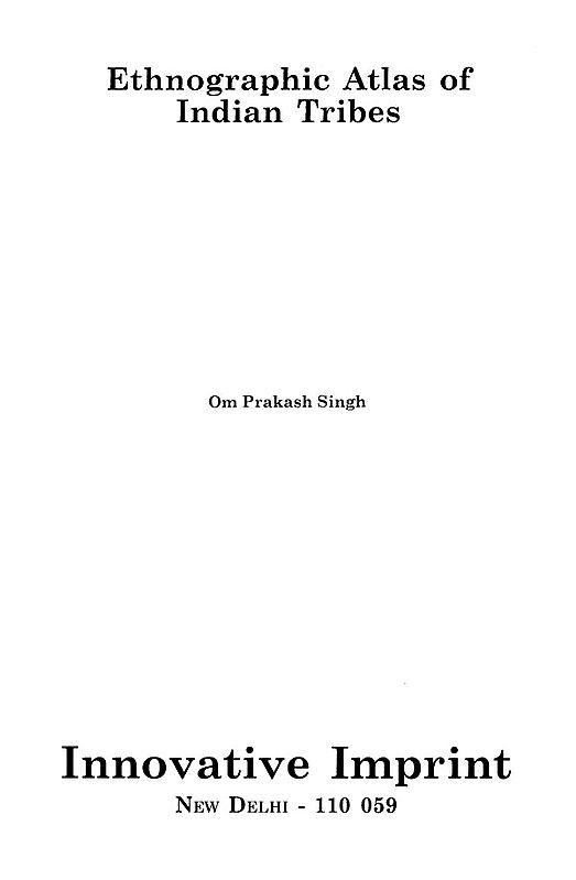 Ethnographic Atlas of Indian Tribes | Exotic India Art