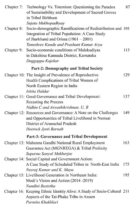 Tribal Development in India (A National Review) | Exotic India Art