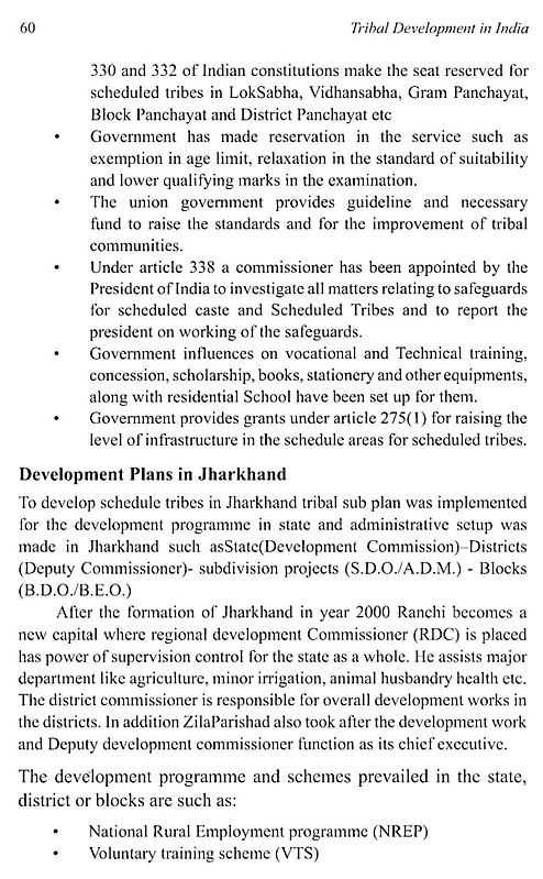 Tribal Development in India (A National Review) | Exotic India Art