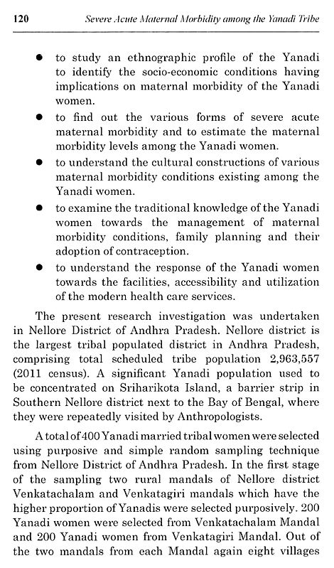 Severe Acute Maternal Morbidity Among the Yanadi Tribe | Exotic India Art