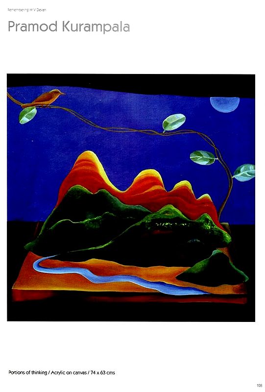 Remembering MV Devan Drawing, Painting, Graphic Prints and Sculptures ...