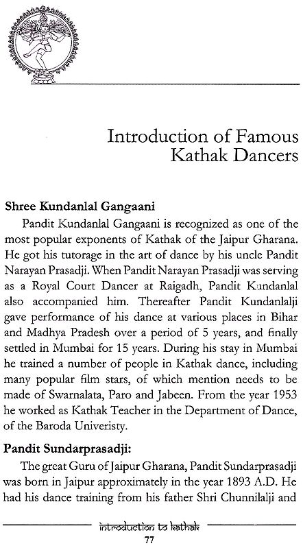 Introduction to Kathak- The indian Classical Dance | Exotic India Art