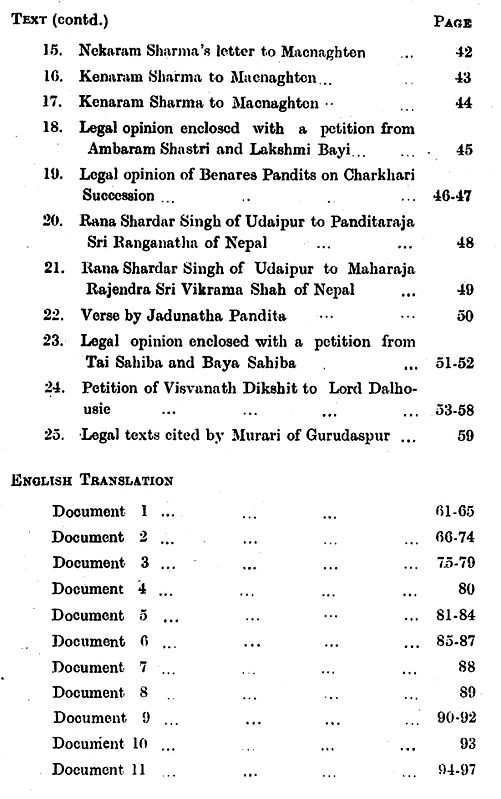 Sanskrit Documents (Being Sanskrit Letters and other Documents ...
