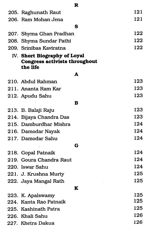 Freedom Fighters of Ganjam District Short Biographical Sketches ...