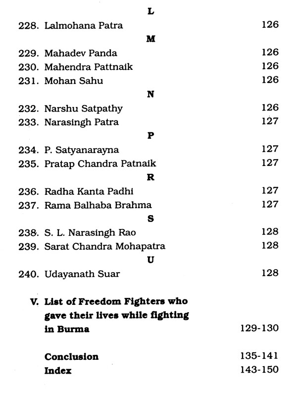 Freedom Fighters of Ganjam District Short Biographical Sketches ...