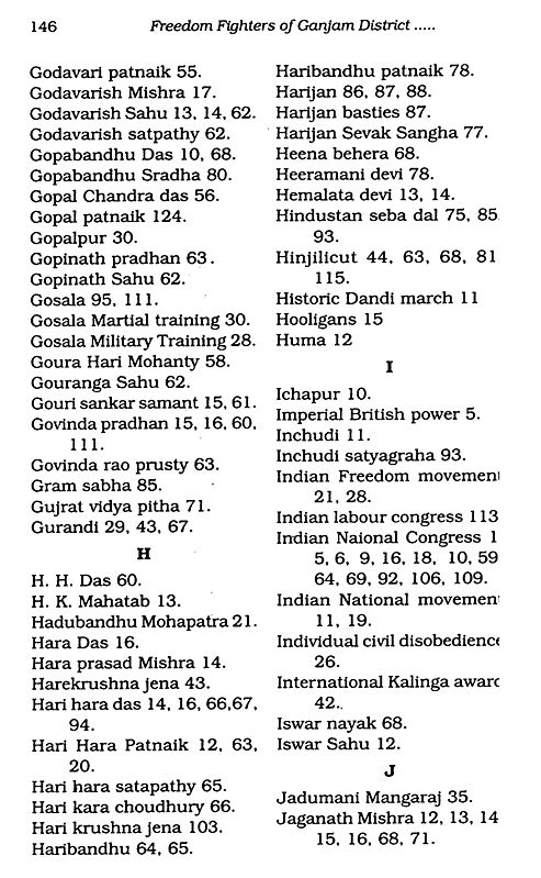 Freedom Fighters of Ganjam District Short Biographical Sketches ...