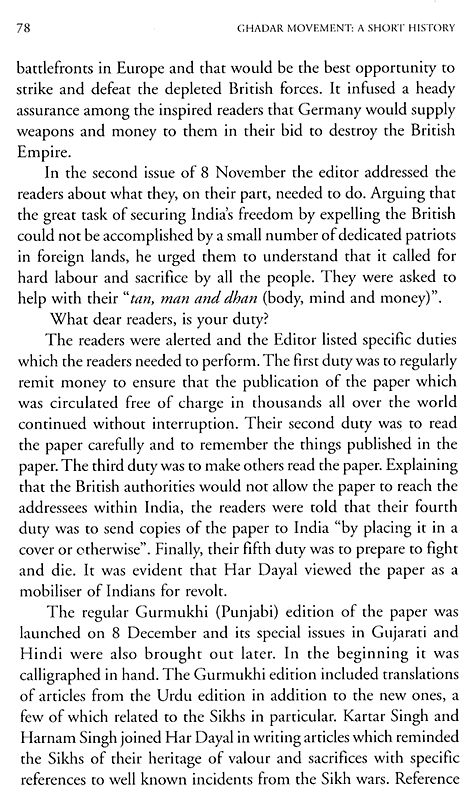 Ghadar Movement - A Short History | Exotic India Art