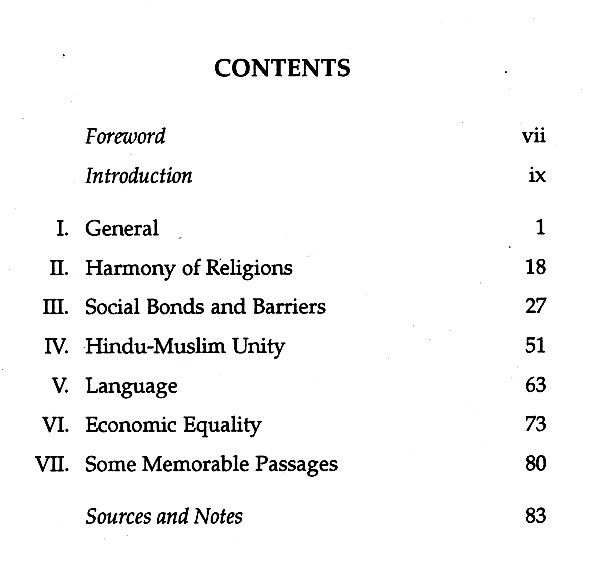 Gandhi's India- Unity in Diversity (Selections Prepared By The National ...