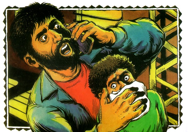 बबलू की वीरता: Bravery of Bablu | Exotic India Art